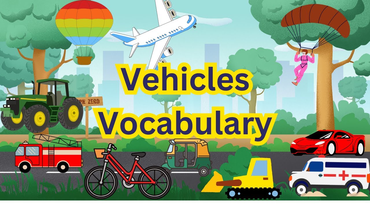 Vehicles Vocabulary | Types of Vehicles | Vehicles types | #viral # ...