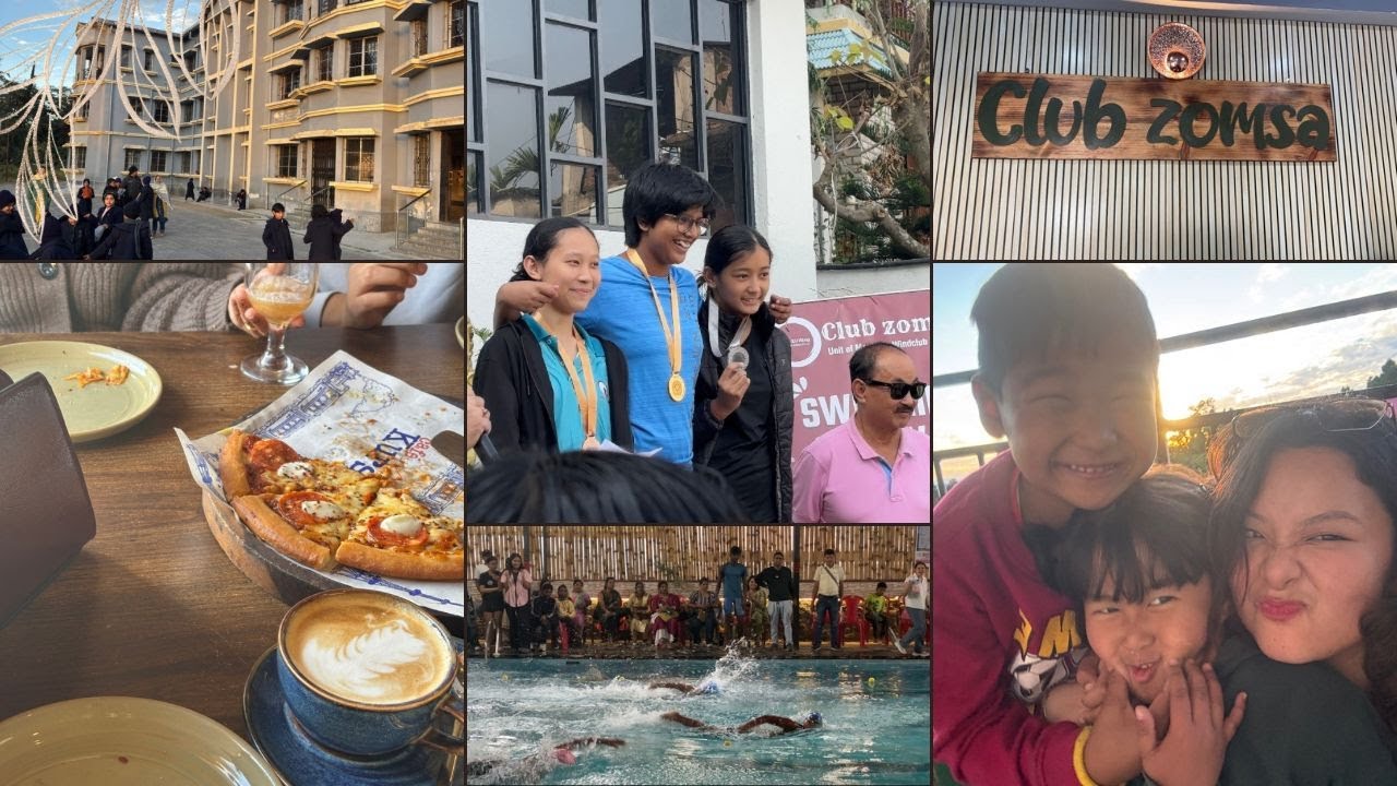 Swimming contest at Zomsa + A fun day at Kurseong | Weekend vlog - YouTube