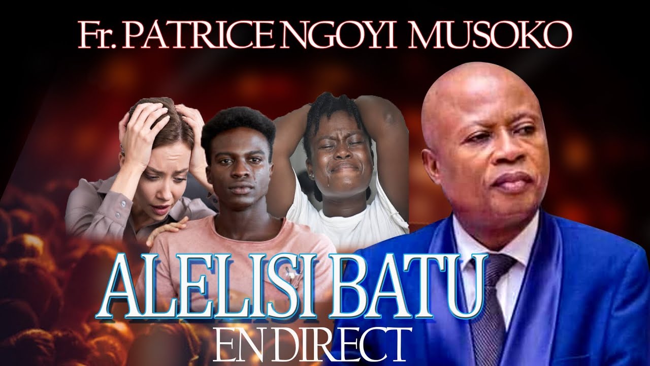 fr. Patrice ngoyi musoko alelisi batu en direct na RTNC - YouTube