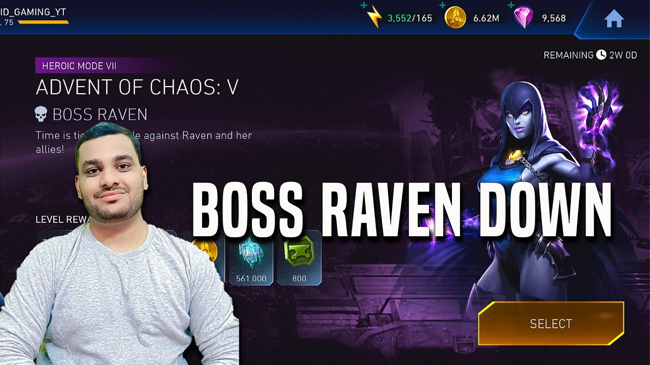 Heroic 7 Complete | Boss Raven Down | Advent Of Chaos | Solo Raids ...