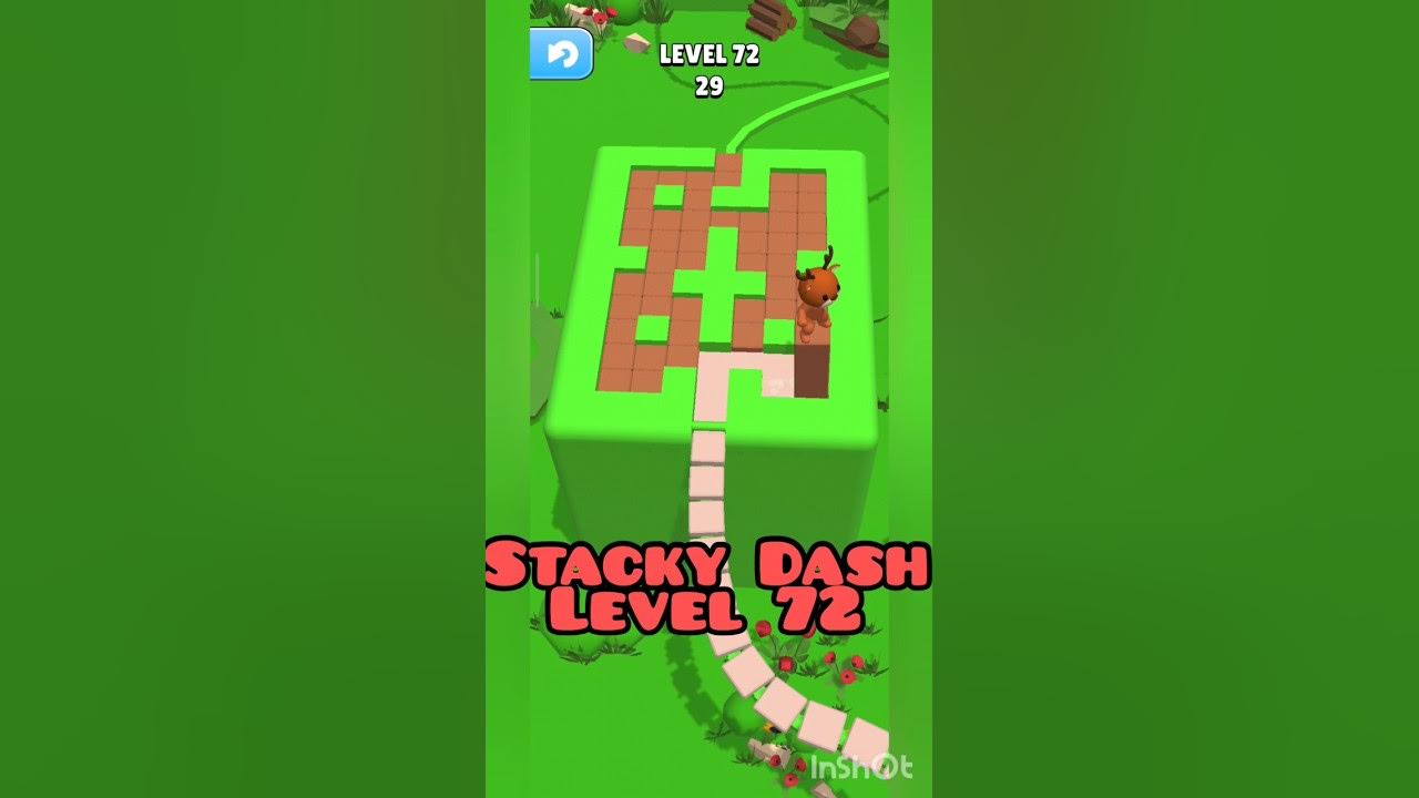 Gameplay top mobile games relaxing n satisfying game ios/android stacky dash #shorts level 72 # ...