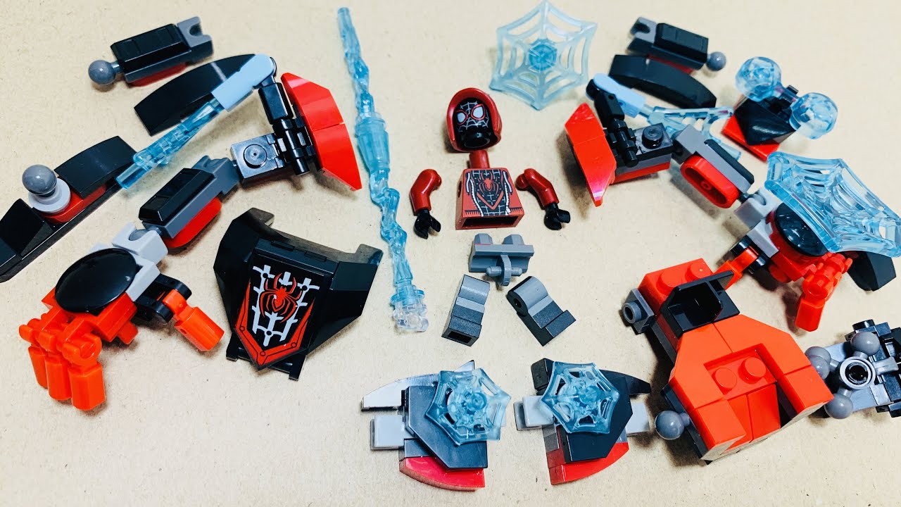 LEGO Super Heroes Miles Morales Mech Armor | Marvel | Spider-Man ...