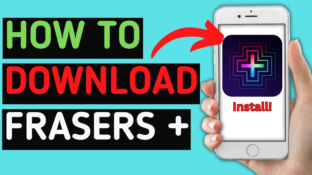 How to download And Install Frasers Plus App | Latest Tutorial - YouTube