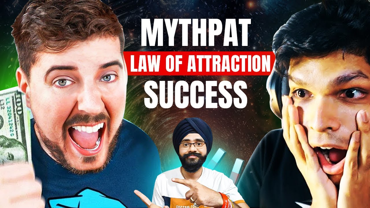 How @Mythpat used Law of Attraction To Manifest @MrBeast Video ...