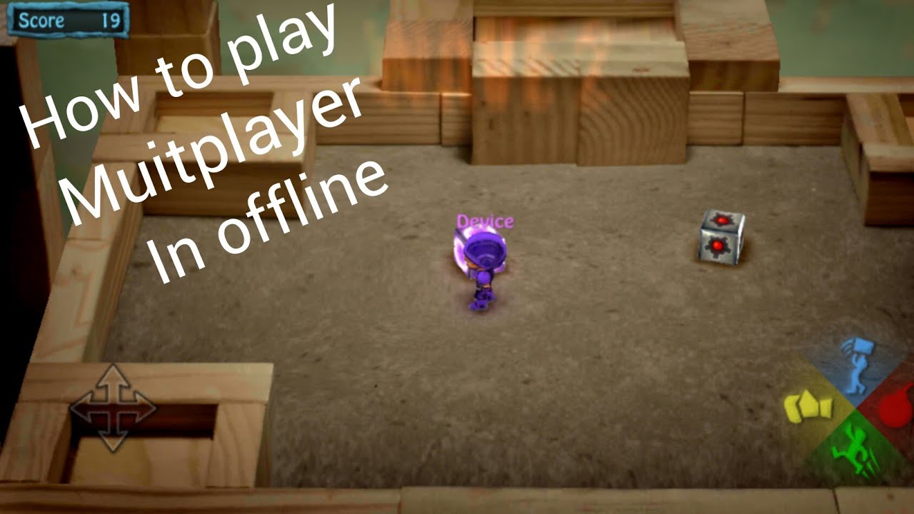 How to play bomb squad (Muitplayer)in offline with friend - YouTube