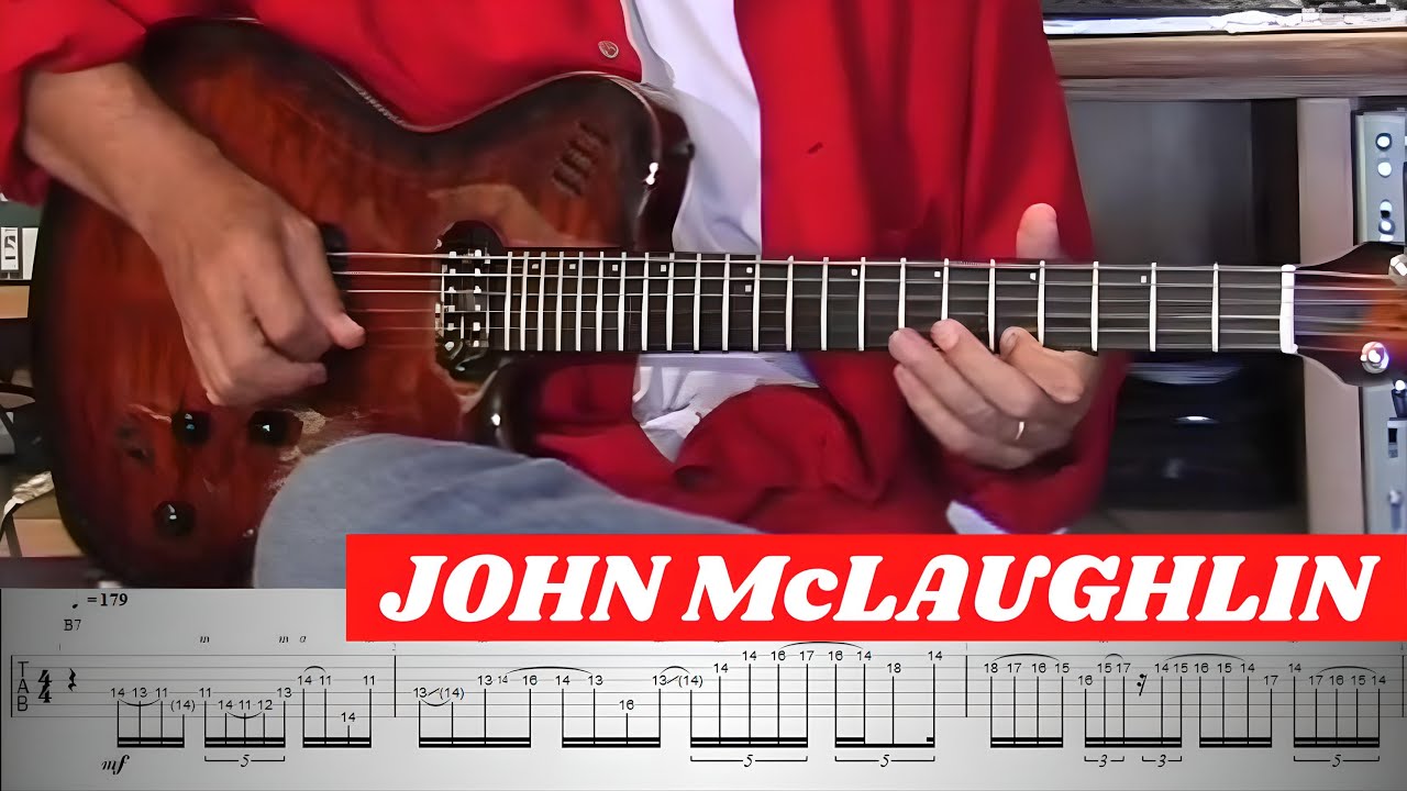 When JAZZ FUSION Meets LIGHTNING FAST TECHNIQUE!!! JOHN McLAUGHLIN ...