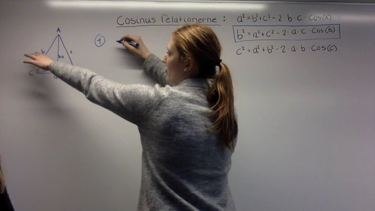 Cosinus relationen - YouTube