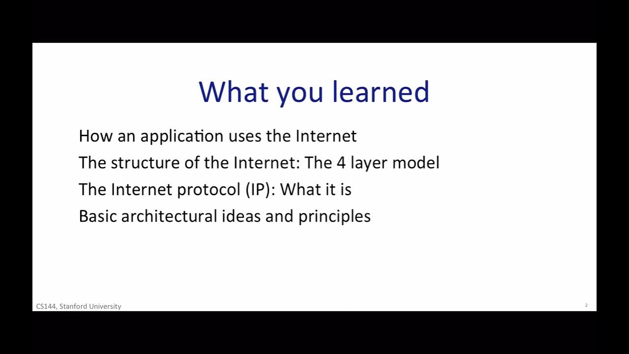 英字【计算机网络导论】斯坦福大学 Introduction to Computer Networking CS 144 pn21 p21 1 12 The Internet and IP ...