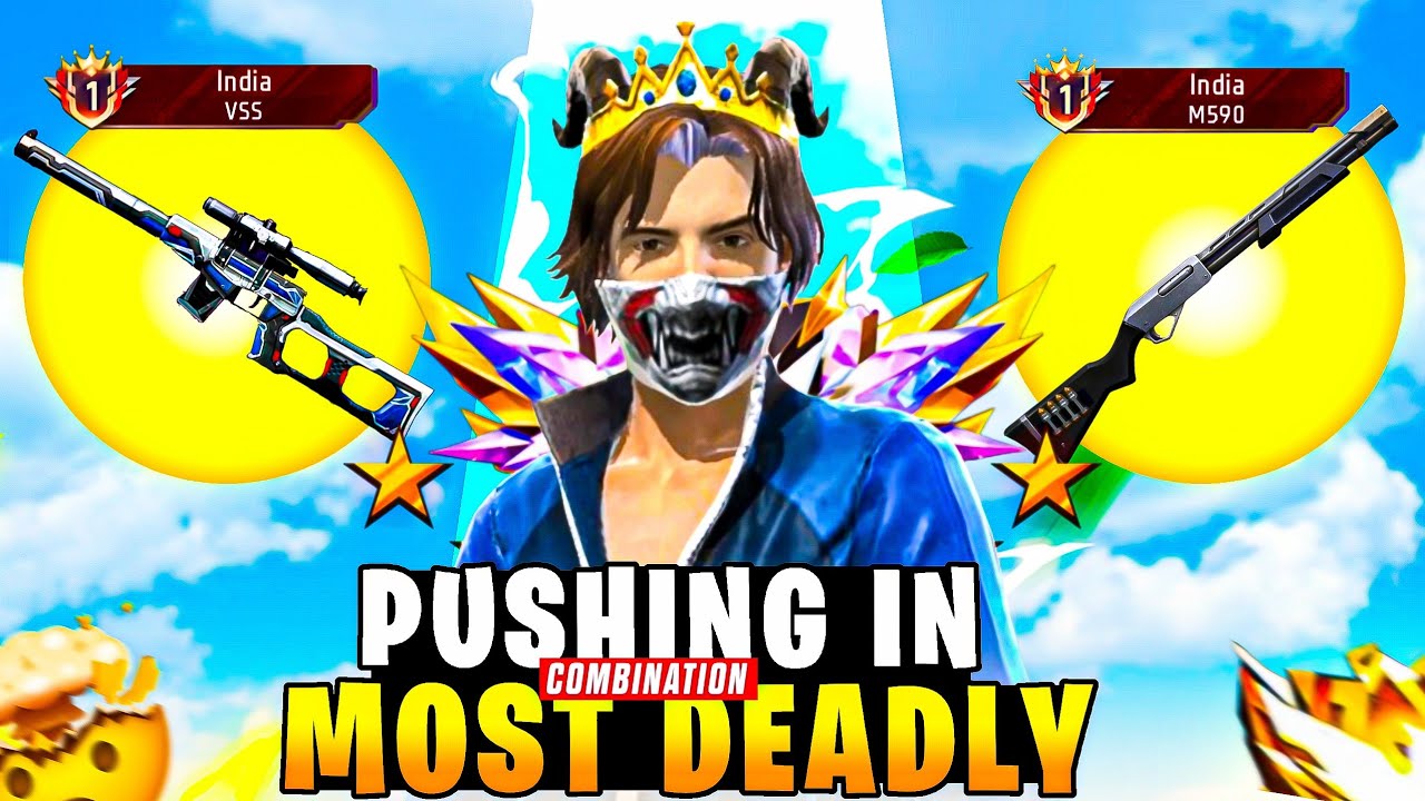 Pushing in Most Deadly Combination 🤯🏆 | VSS x M590 💀 - YouTube
