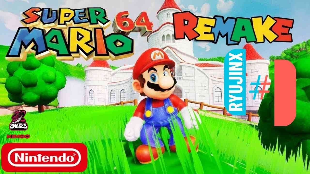 👍SUPER MARIO 64 NX - REMASTERED [JEU COMPLET] - Test SWITCH👍Test ...