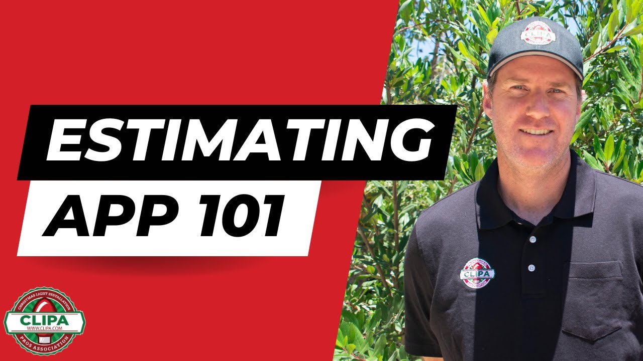 CLIPA Christmas Light Estimating App 101 Training June 2023 - YouTube