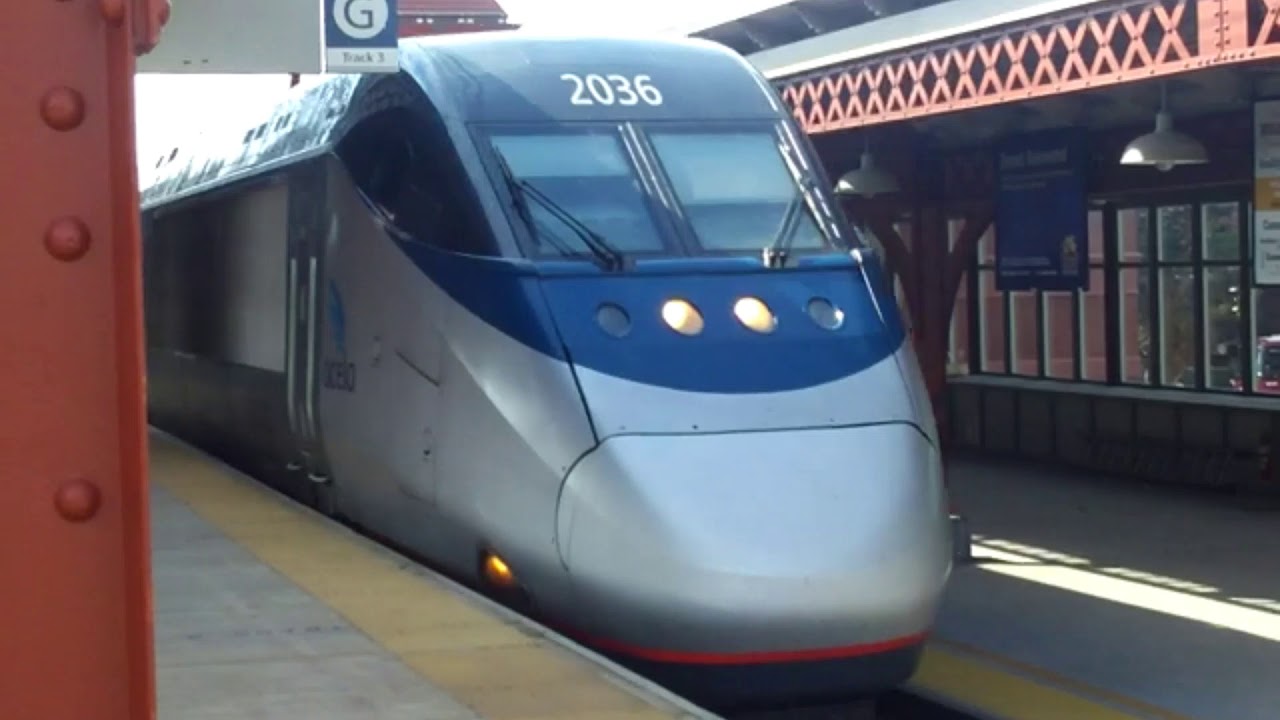 Amtrak Trains At Wilmington, DE August 2012 - YouTube