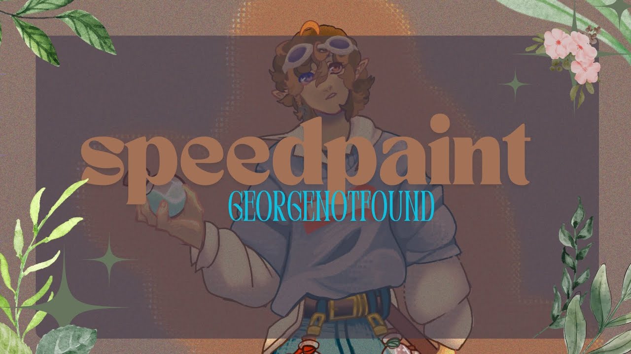 Speedpaint Georgenotfound [dreamsmp/dsmp] - YouTube