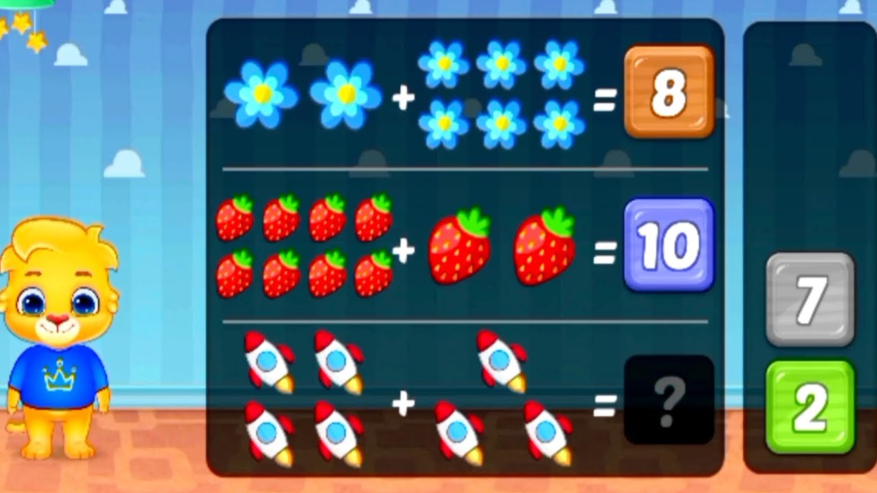 Number kids 👍 Math Teachings 😘 Game for kids 😀 PART 03 - YouTube