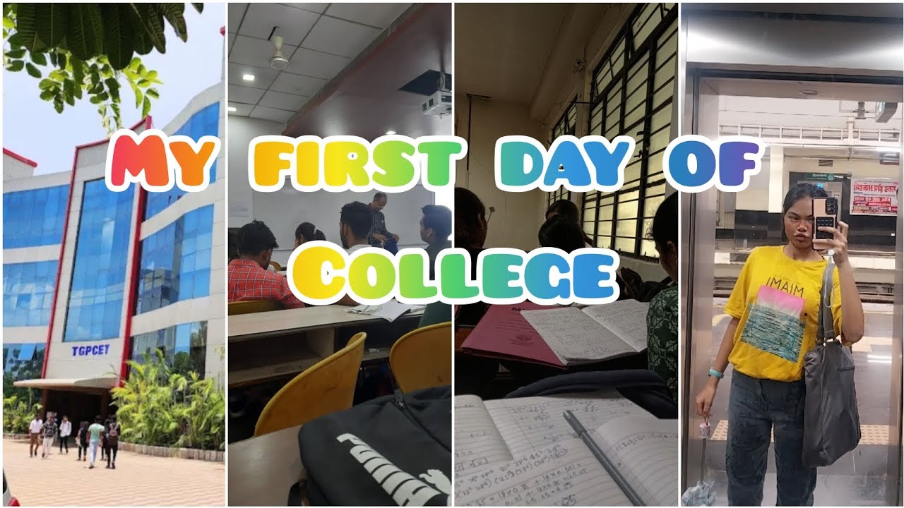 My first day of college!(my expirience)#newvlogs #college#collegelife # ...