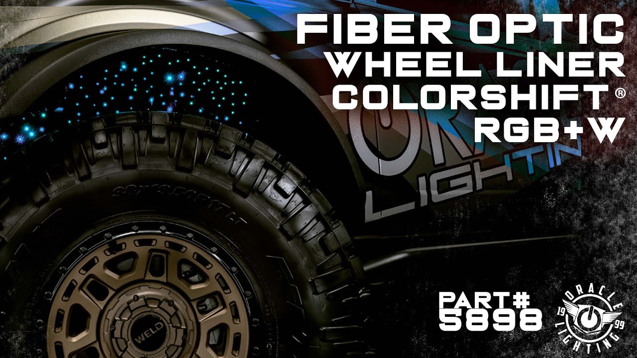 Fiber Optic Wheel Well Kit: Universal Design - YouTube