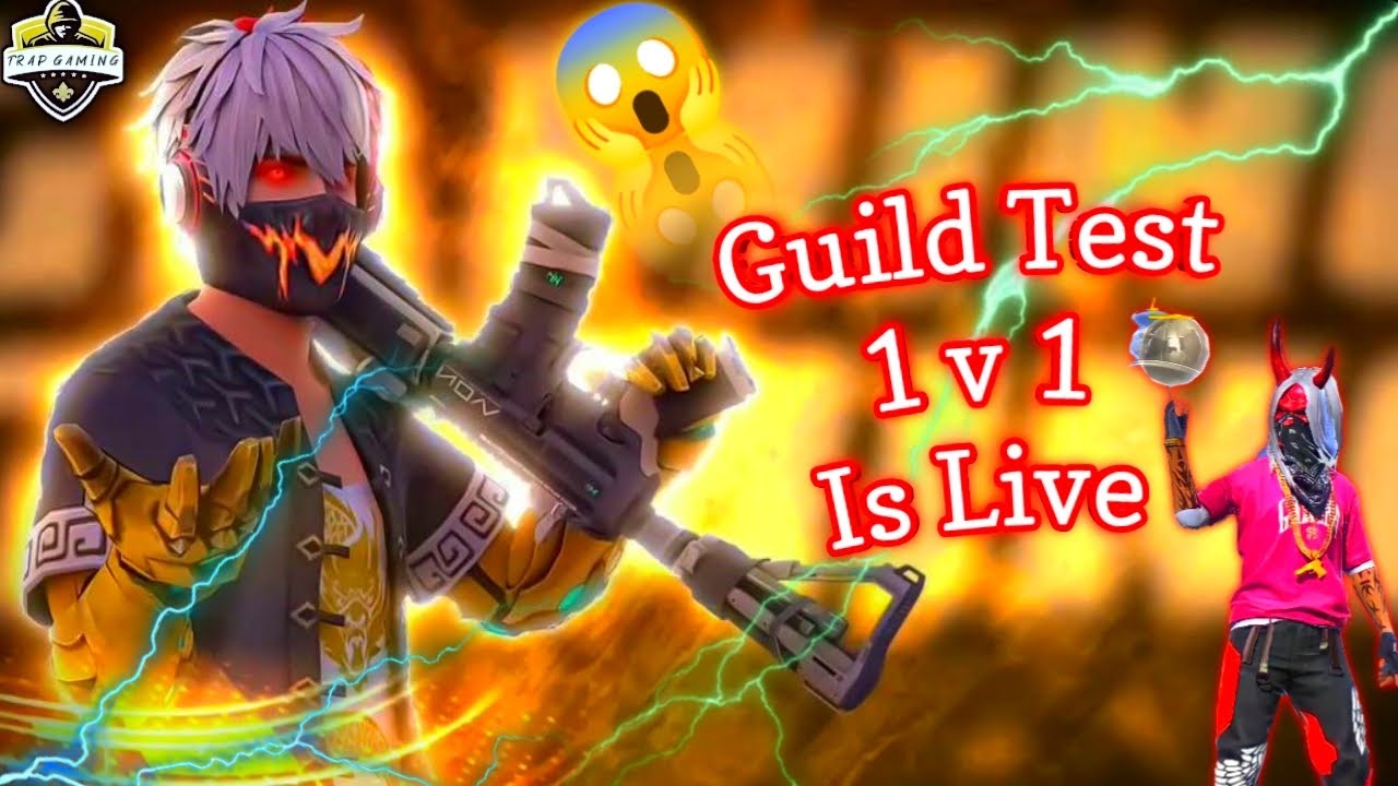 Live Guild Test 1 v 1|🔥| New Update Team Code Rank Push With ...