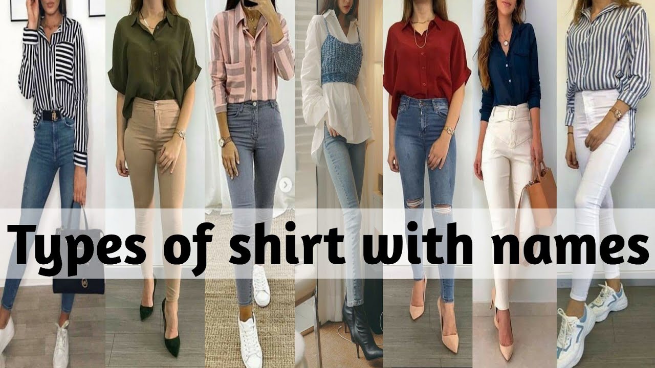 Different types of shirt for girls ||Types of shirt with names || Shirt ...