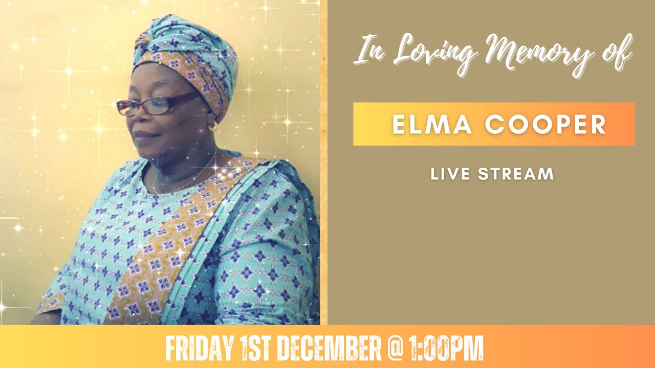 Celebrating the life of Elma Cooper - YouTube