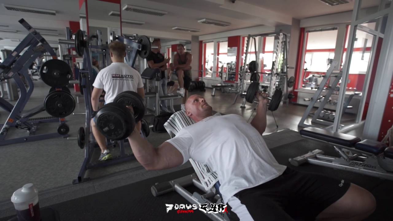 7Days Gym Jan Kral 1 diel Prsia - YouTube