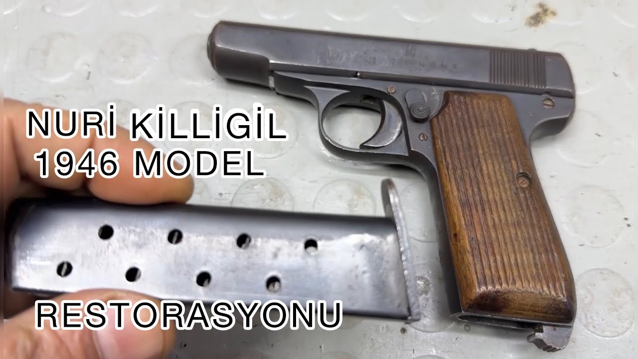 Nuri killigil 1946 model Browning 245 serisi restorasyonu - YouTube