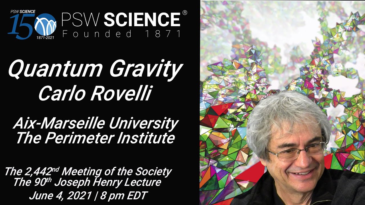 PSW 2442 Quantum Gravity | Carlo Rovelli - YouTube