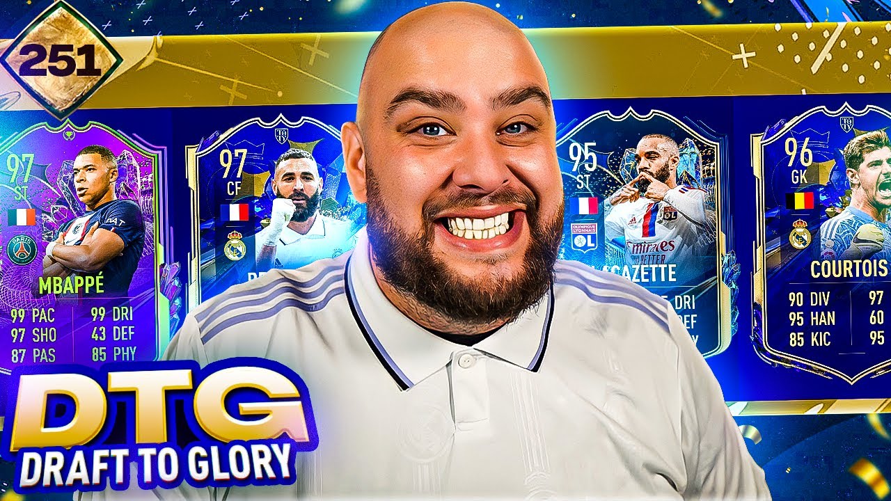 TOTS AWARD WINNER MBAPPE! DRAFT TO GLORY! FIFA 23 - YouTube