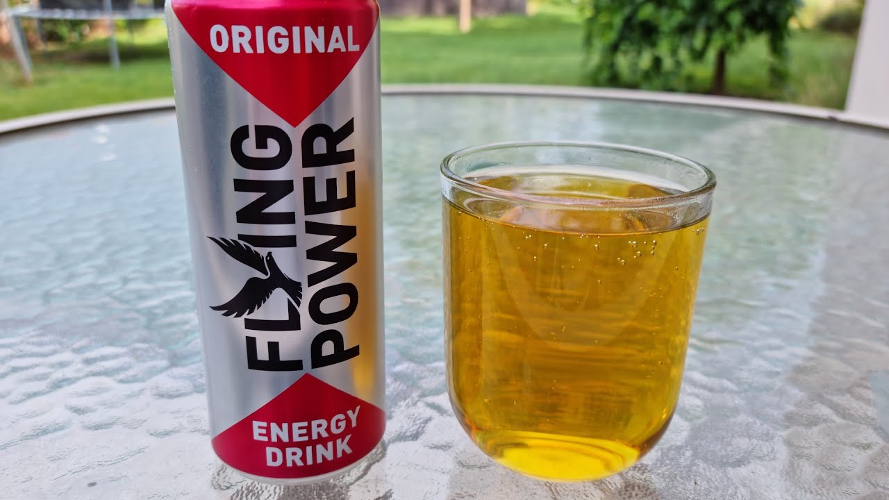 Flying Power Energy Drink Original Unboxing 2022 Aldi Product - YouTube
