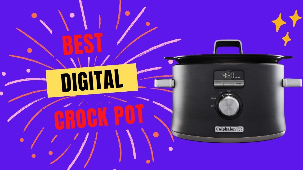 Best digital crock pot | Top pic for this month - YouTube