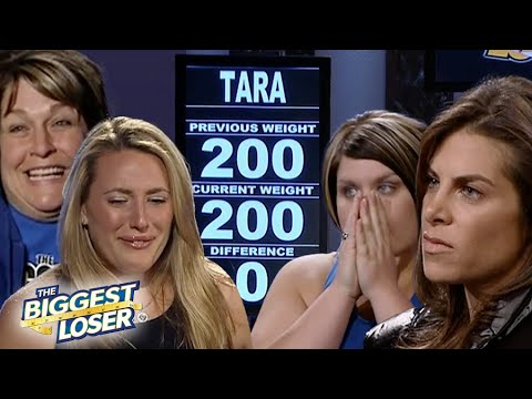 Tara's SHOCKING Weigh-In | Face Off Week | The Biggest Loser - YouTube