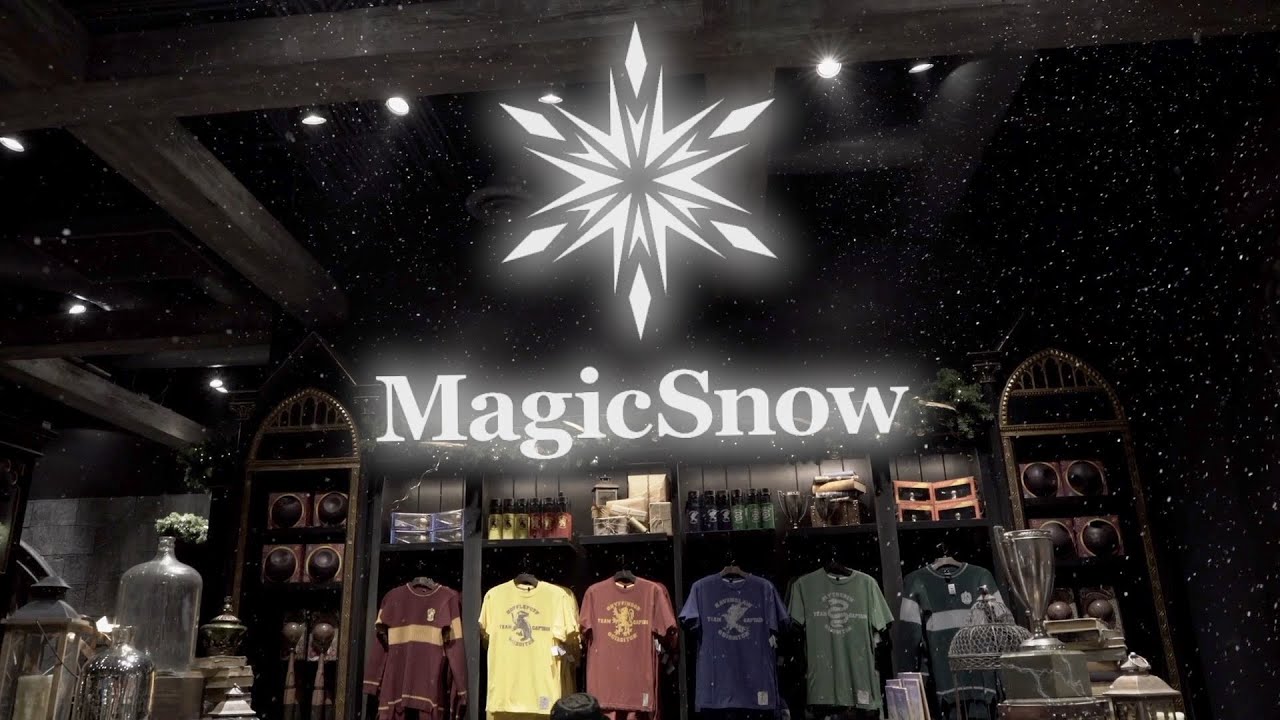 Magic Snow Winter Wonderland Anywhere The Wizarding World of Harry ...