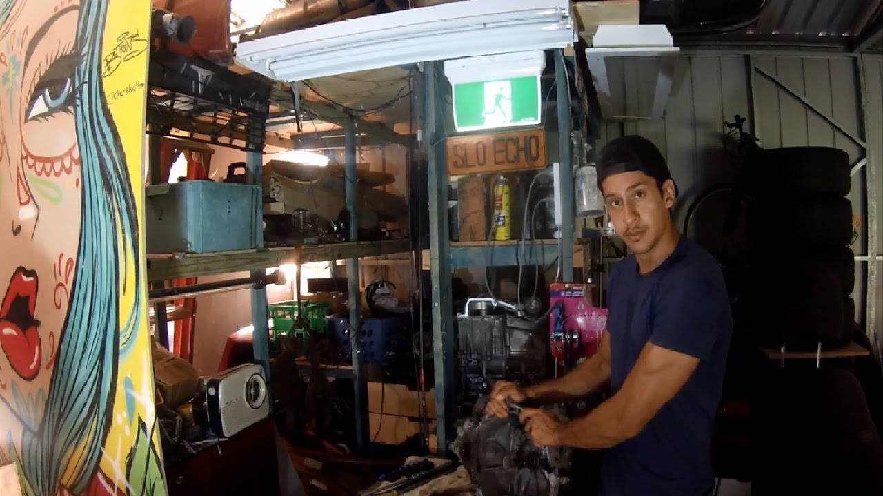 LSD Gearbox Failed So I Welded The Diff On A Stock C154 - YouTube