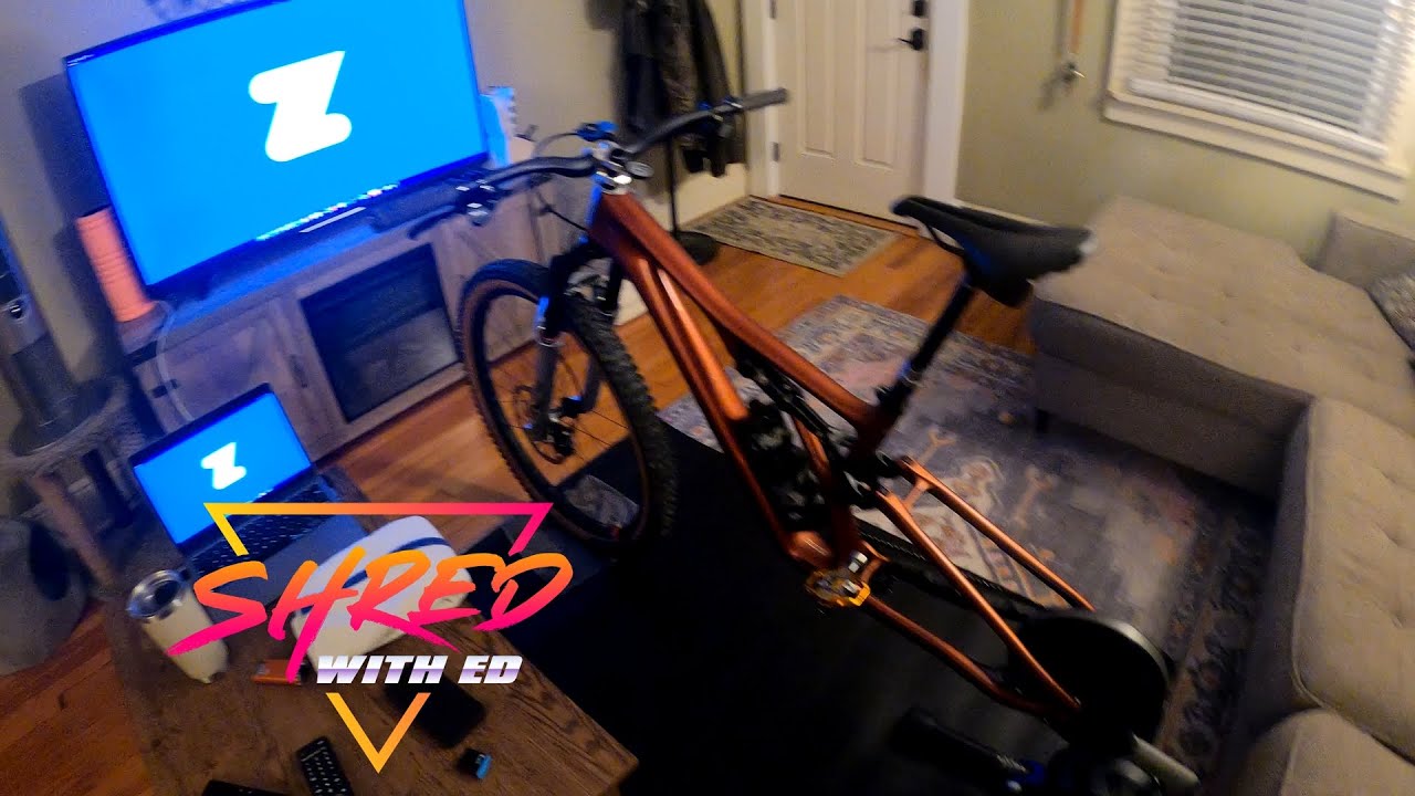 How to Mountain Bike on Zwift with a Smart Trainer - YouTube