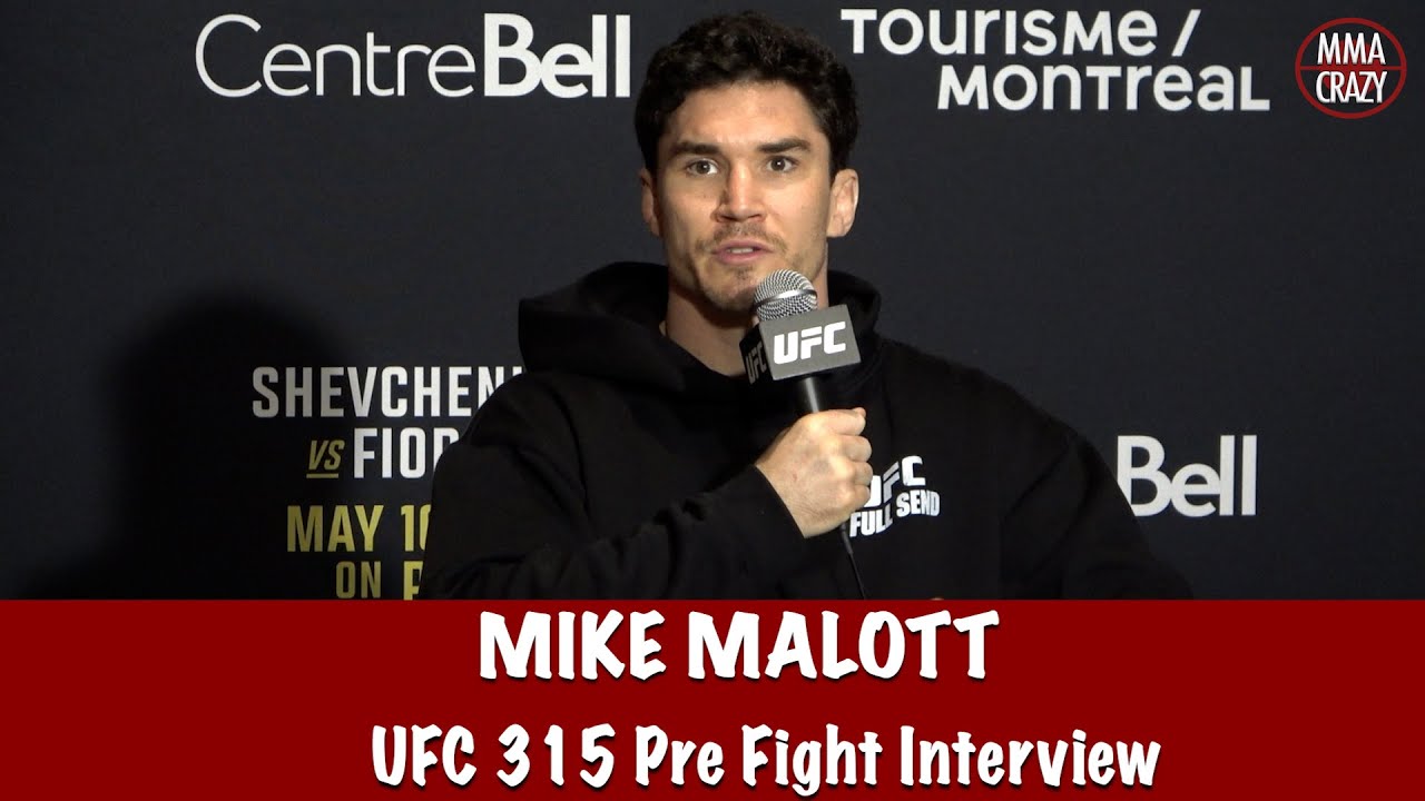 Mike Malott responds to Charles Radtke Canada vs. America at UFC 315 ...