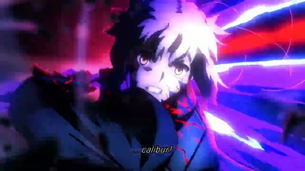 Artoria(Alter) Noble Phantasm - Excalibur Morgan - YouTube