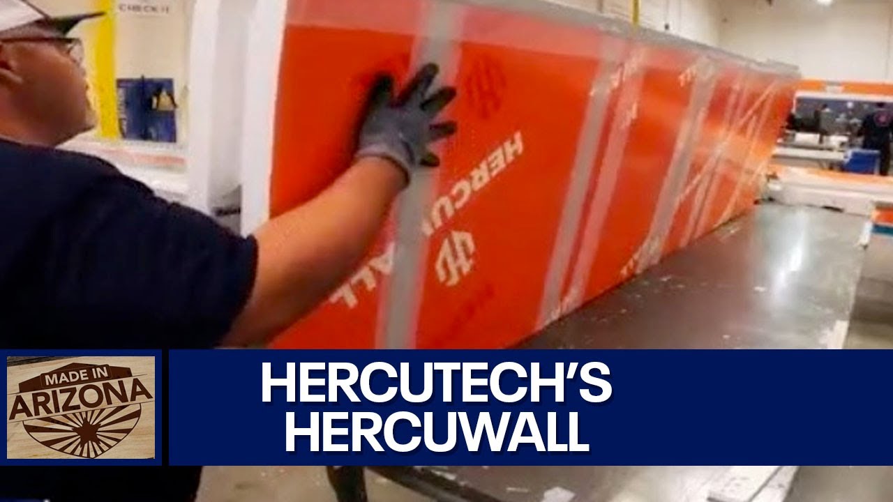 Made In Arizona: Hercutech's Hercuwall system | Tempe - YouTube