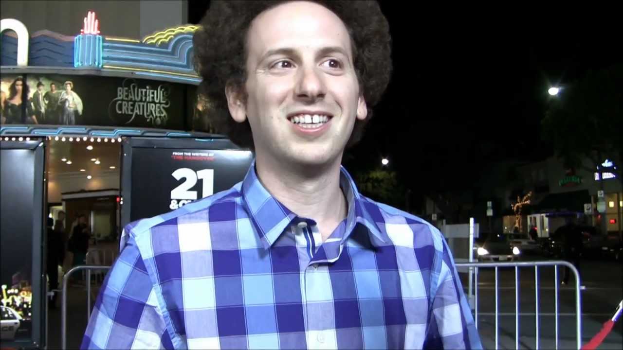 YAH interview with Josh Sussman from 'Glee' at '21&Over' LA Premiere ...