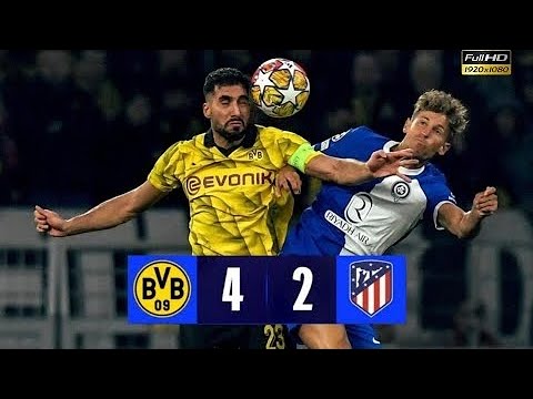 Borussia Dortmund vs ATM Atletico Madrid 4-2 BVB VS ATM GENİŞ ÖZETİ  - UEFA Champions League 2024
