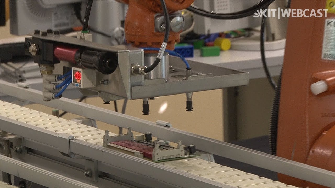 SkillPro – the smart reconfigurable manufacturing system - YouTube