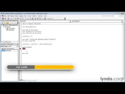 3. Debugging Your VBA Code_3.break - YouTube