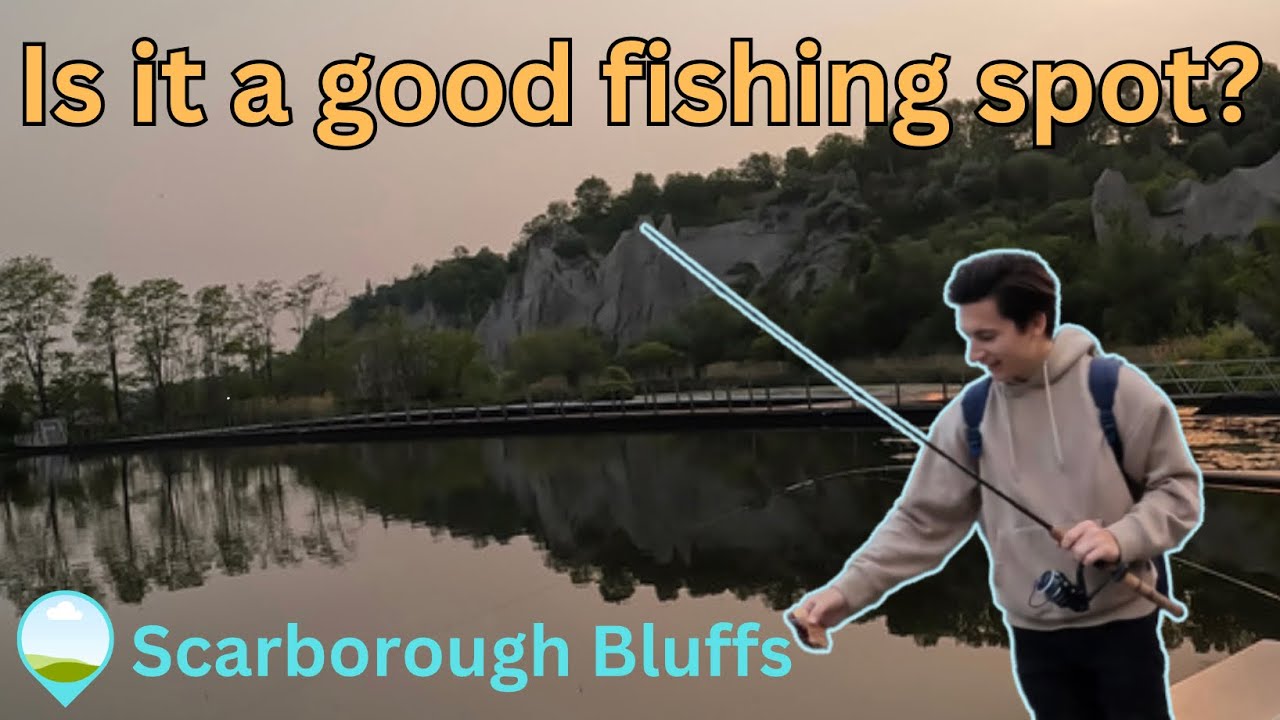 The Scarborough Bluffs Fishing - Urban Fishing Reviews - YouTube