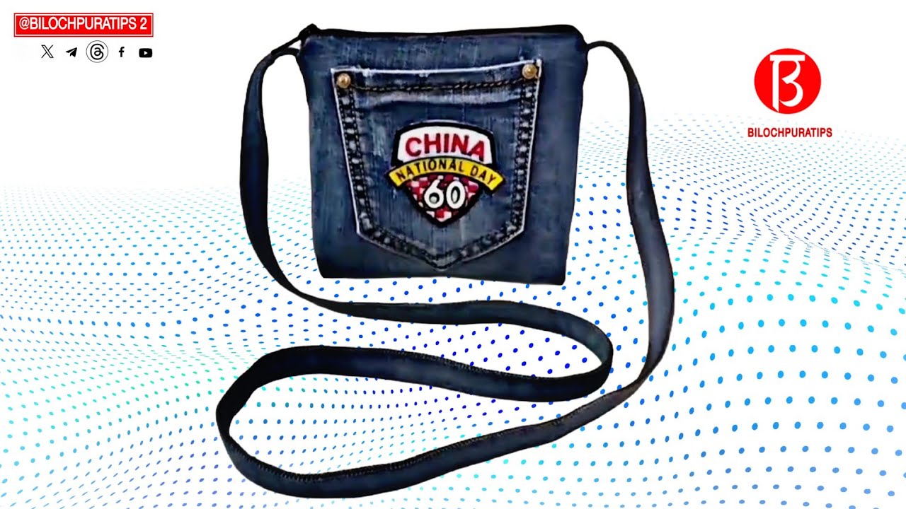 How To Make A Fashionable Shoulder Bag Full Video Tutorial Episode 02 ...
