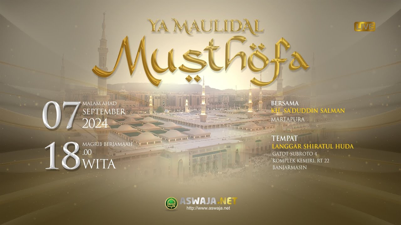 Peringatan Maulid Nabi Muhammad SAW & Bersama KH. Sa'duddin Salman - Di ...