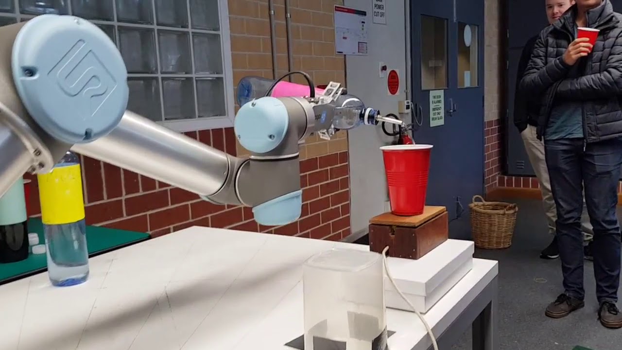 MTRX5700 Bar Tending Robot - YouTube