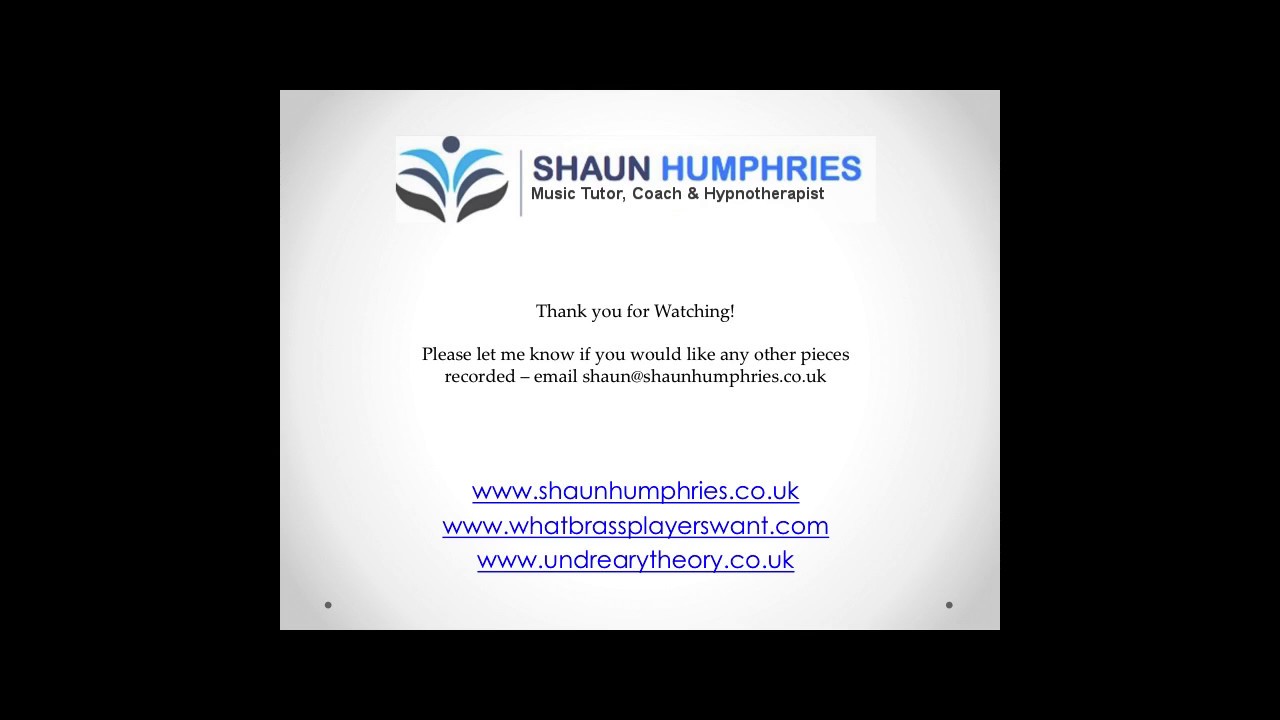 Trinity Grade 2 Trumpet Pieces Blackadder Theme - YouTube