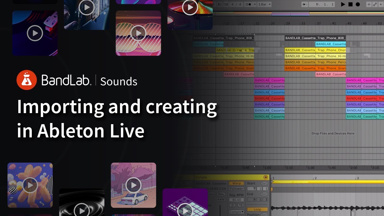 BandLab Sounds: Importing and creating in Ableton Live - YouTube