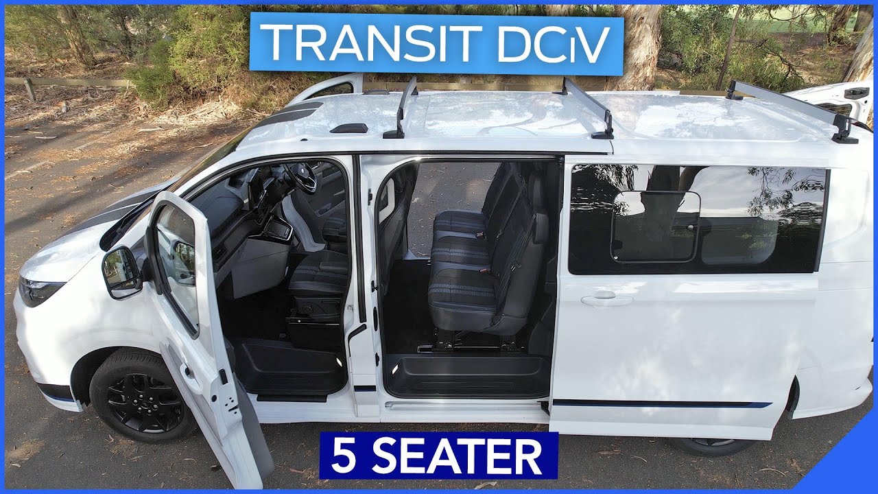 Ford Transit Custom All-New DCiV 5-Seater Crew Van | Key Features ...