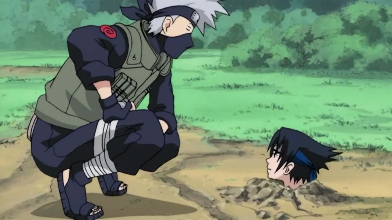 Kakashi vs sasuke training match Hindi Part 2| Naruto in Hindi Sony yay ...