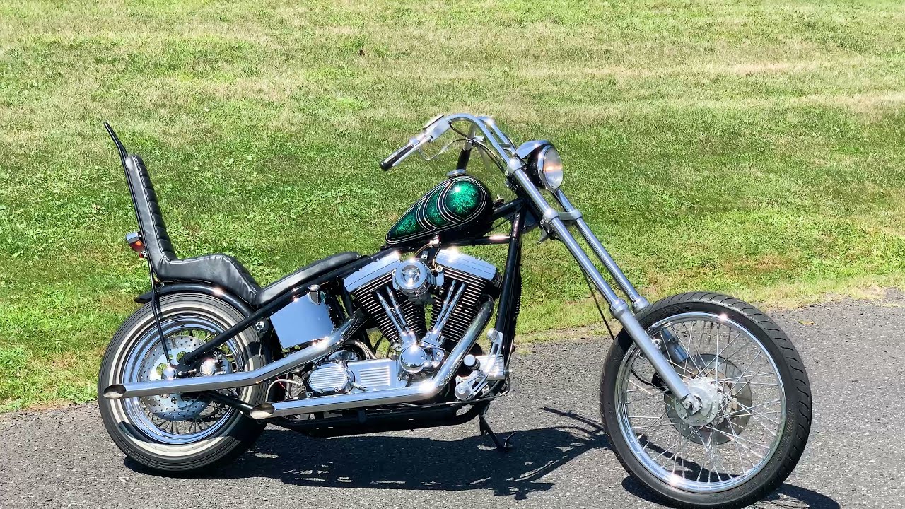 1996 Harley-Davidson® Softail Fatboy® Rigid Custom Stretched 70's Raked ...