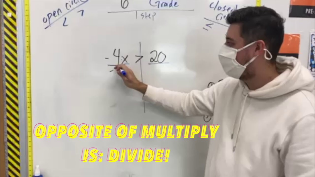 Flipping the Sign (for inequalities) - YouTube